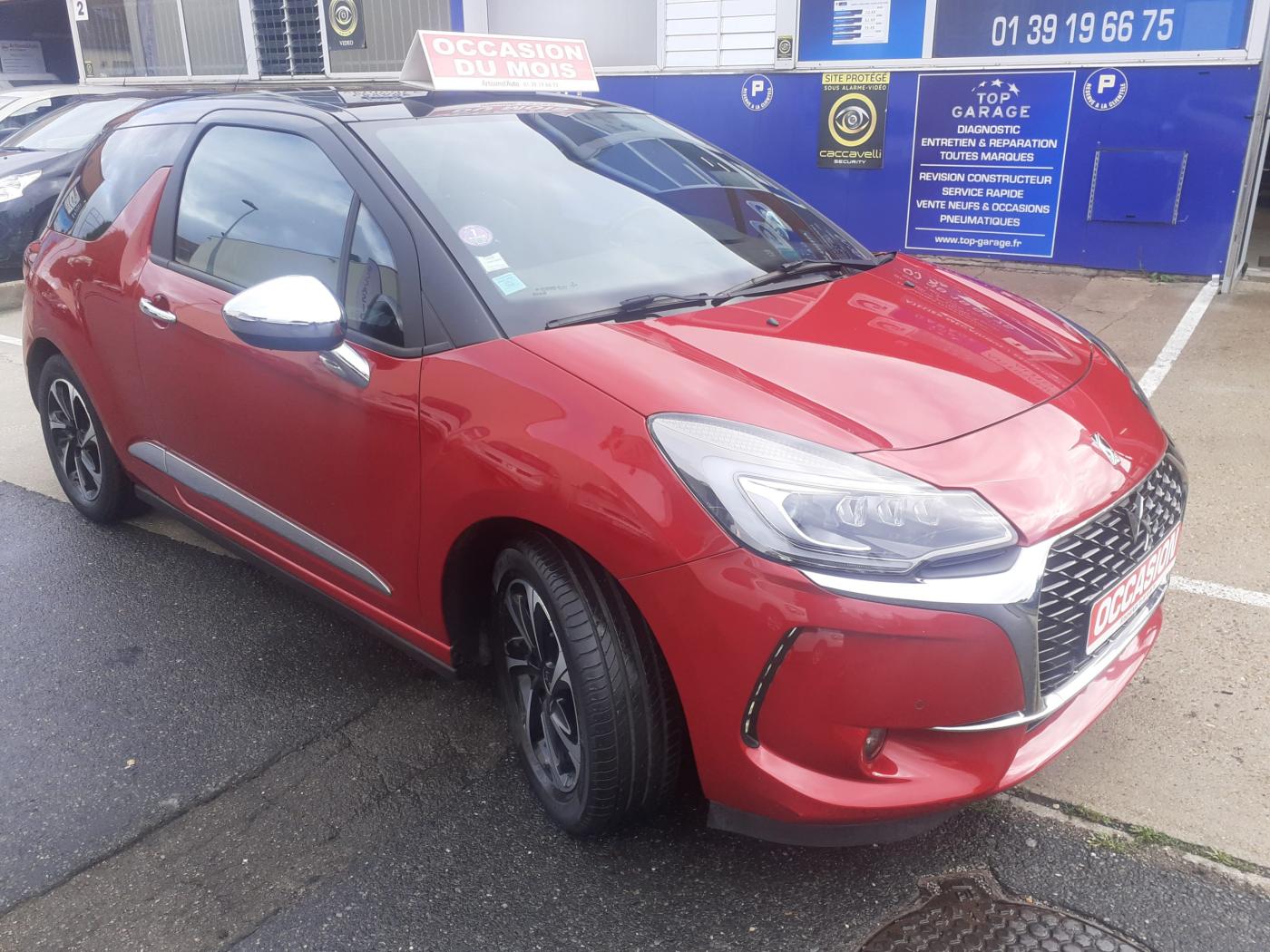 Ds ds3 1.2 puretech 110 ch so chic – 66581kms – 2017 – Essence à CONFLANS STE HONORINE - Top Garage